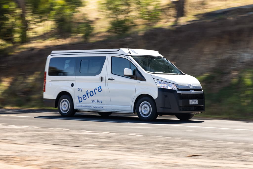 Frontline HiAce 2022 Review | Frontline Camper Conversions Pty Ltd